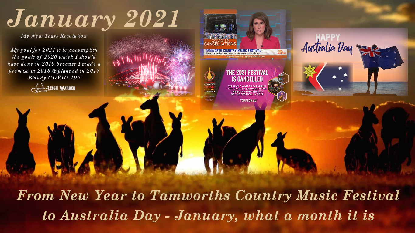 New Years Over and Australia Day is around the corner - bring it on ...